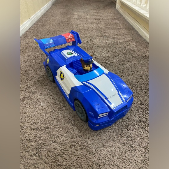 Paw Patrol | Toys | Paw Patrol Movie Larger Than Life Chase Patrol Car ...